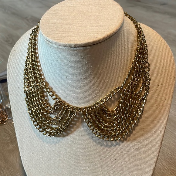 Jewelry | Gold Collar Chain Necklace 67 | Poshmark